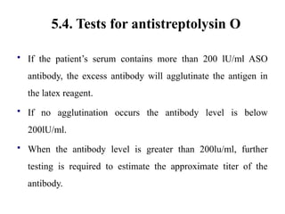 Chapter 5 ASO Serology.ppt inflamation serology | PPT