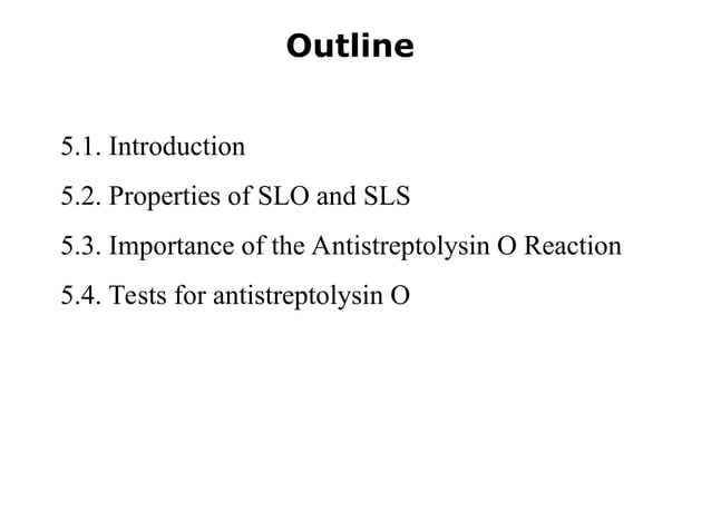Chapter 5 ASO Serology.ppt inflamation serology | PPT