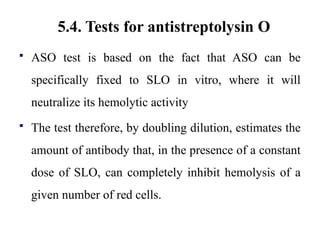 Chapter 5 ASO Serology.ppt inflamation serology | PPT