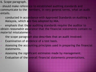 Audit Report | PPTX
