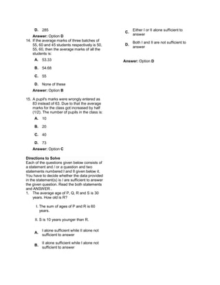 Chapter 5 average | PDF