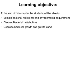 Chapter 5 Bacterial metabolism and Growth.ppt