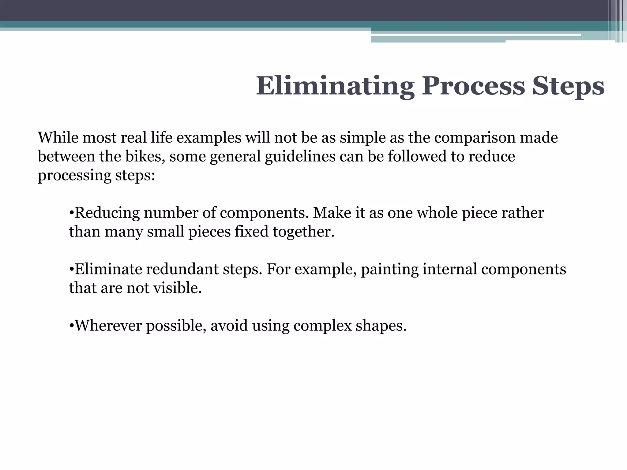 Chapter 5 basic design for manufacturing | PPTX