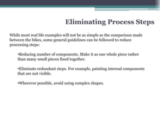 Chapter 5 basic design for manufacturing | PPTX