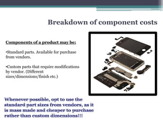 Chapter 5 basic design for manufacturing | PPTX