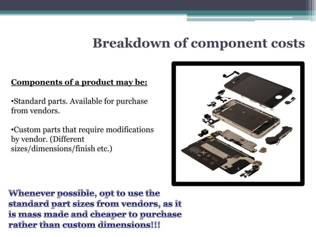 Chapter 5 basic design for manufacturing | PPTX | Mechanical and ...