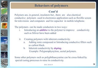 CHAPTER 5 behavior of polymers XX.ppt