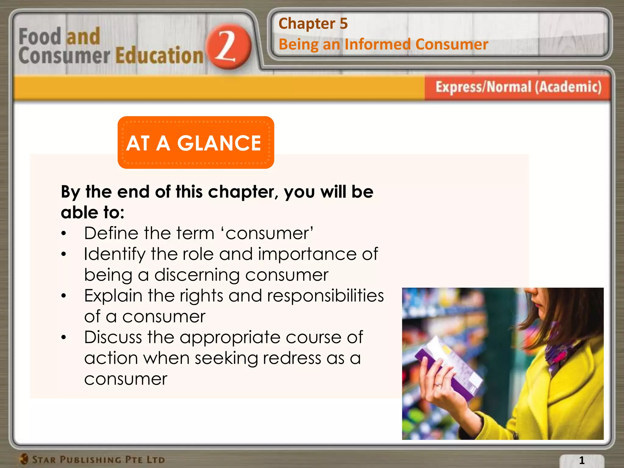 Chapter 5 Being an Informed Consumer | PPTX