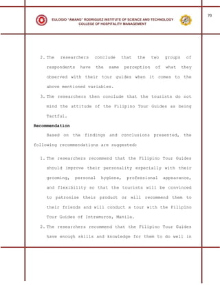 Chapter 5 SUMMARY OF FINDINGS, CONCLUSION AND RECCOMENDATION | DOCX