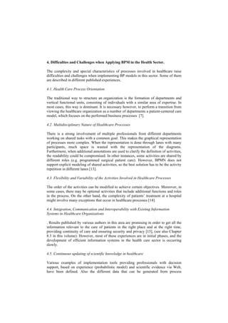 Business Process Modeling in Health | PDF | Healthcare Industry ...