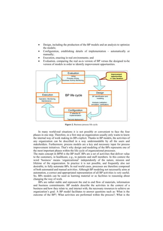 Business Process Modeling in Health | PDF | Healthcare Industry ...