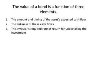 Chapter 5 Bond Valuation without Write-ups | PPT
