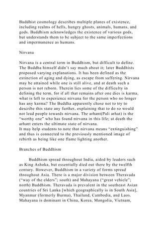 Chapter 5 BUDDHISMChapter Overview Buddhism was born in th.docx