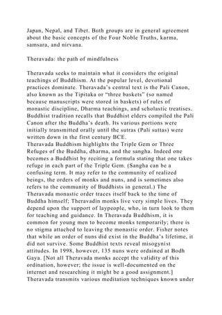 Chapter 5 BUDDHISMChapter Overview Buddhism was born in th.docx