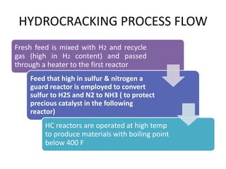 Chapter 5c -hydrocracking_i | PPTX