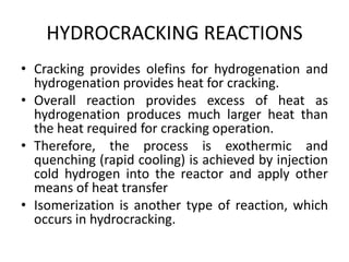 Chapter 5c -hydrocracking_i | PPTX