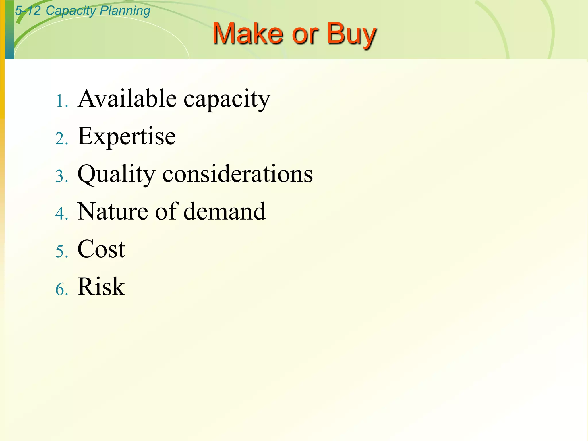 Chapter 5 Capacity Planning.ppt
