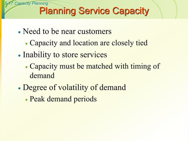 Chapter 5 Capacity Planning.ppt