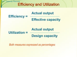 Chapter 5 Capacity Planning.ppt