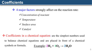 Chapter 5_Chemical Kinetics_ GENERAL_ CHEMISTRY | PPT