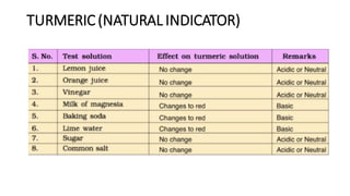 Chapter - 5, Acids, Bases and Salts, Science, Class 7 | PDF