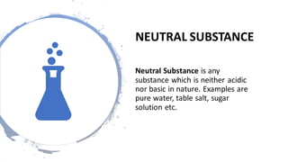 Chapter - 5, Acids, Bases and Salts, Science, Class 7 | PDF