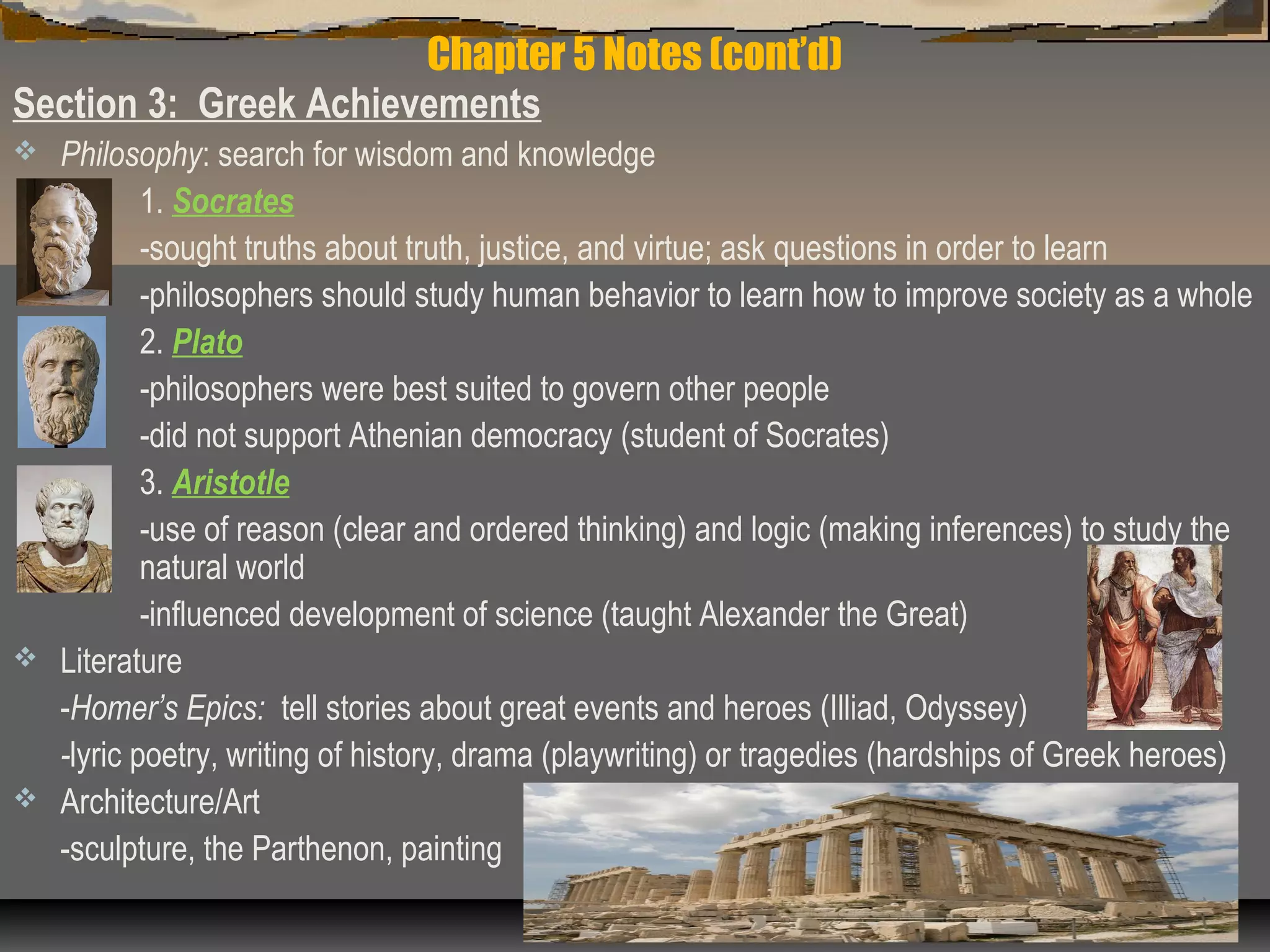 Chapter 5 classical greece | PPT