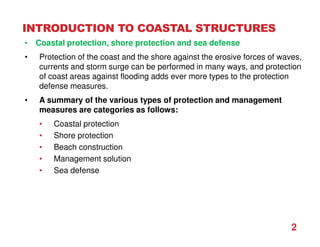 Chapter 5 coastal structures | PDF