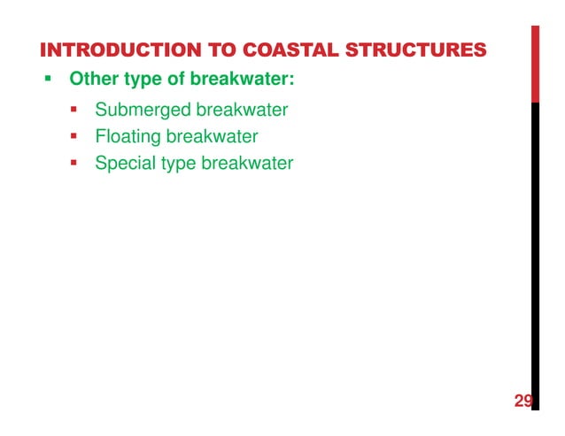 Chapter 5 coastal structures | PDF