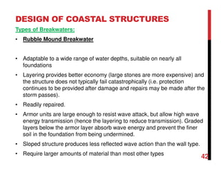 Chapter 5 coastal structures | PDF