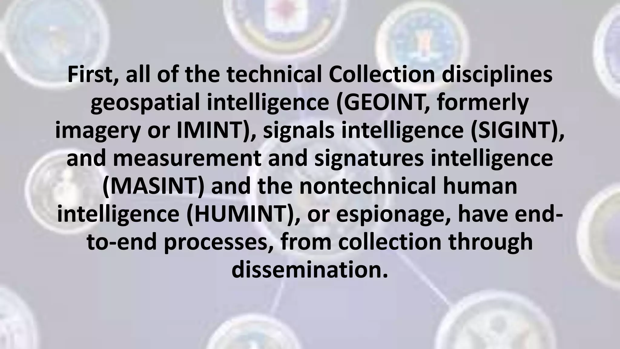 Chapter 5 collection and the collection disciplines | PPTX