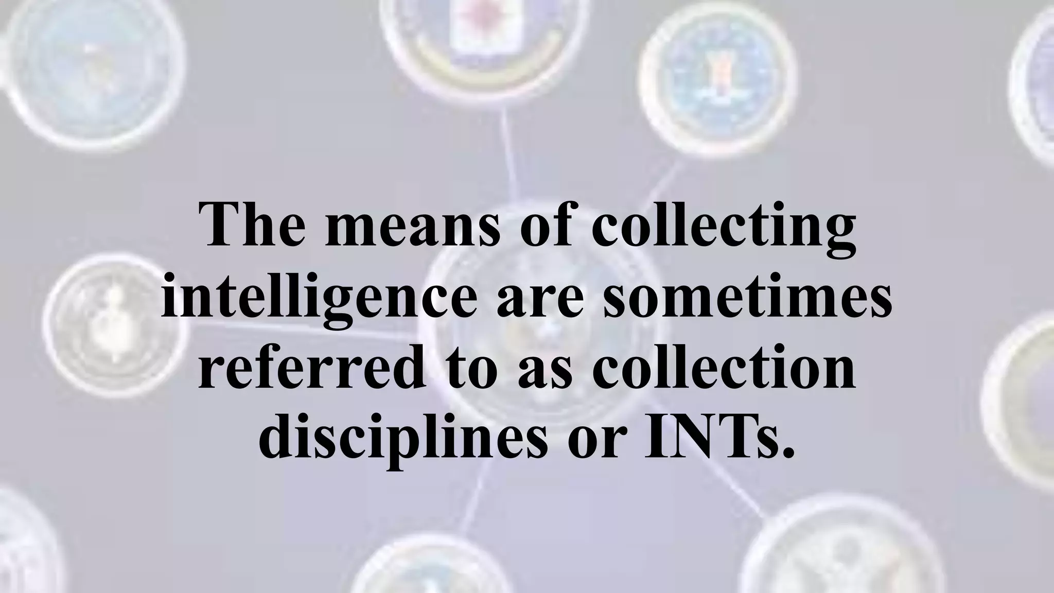 Chapter 5 collection and the collection disciplines | PPTX