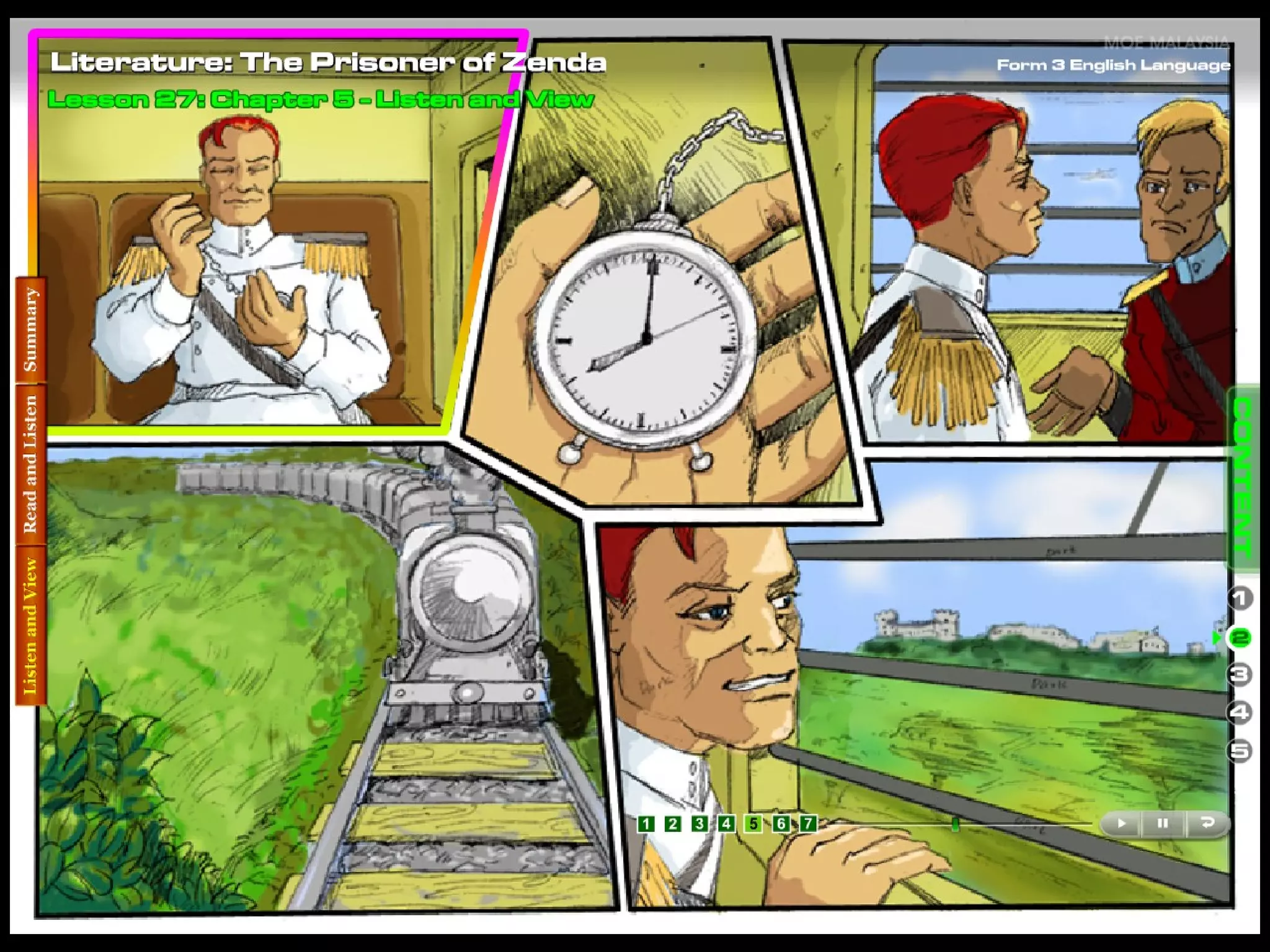 Chapter 5 comic strips | PPT