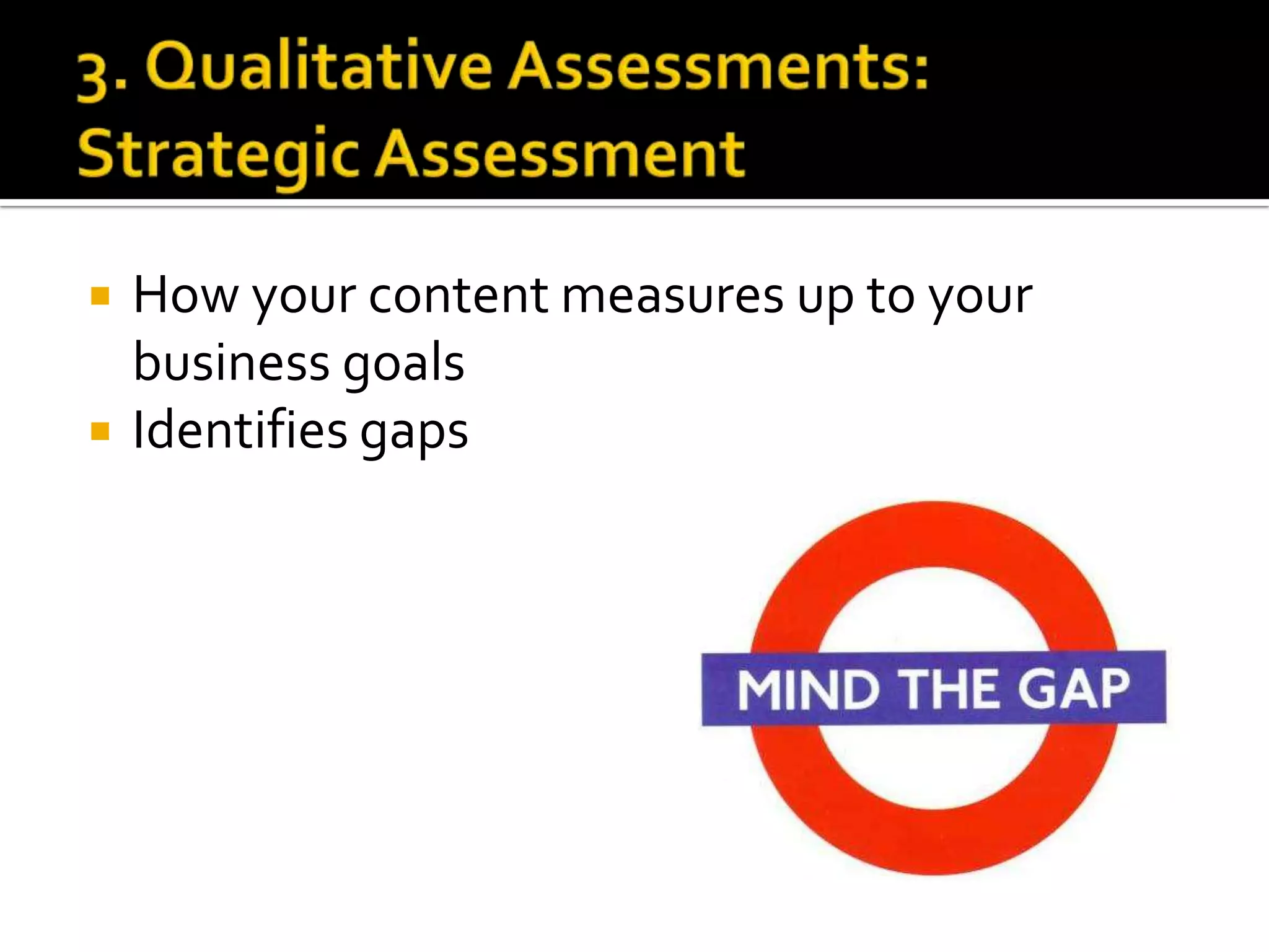Chapter 5 content audit | PPT