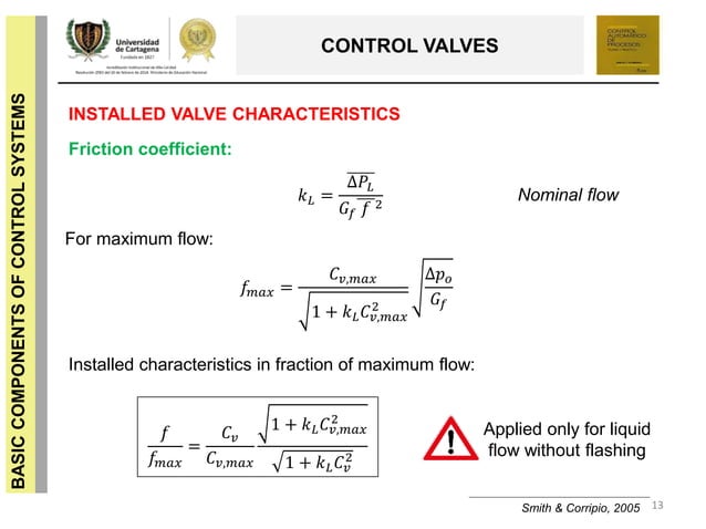 CONTROL VALVES: CHARACTERISTICS, GAIN & TRANSFER FUNCTION | PPTX