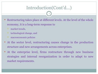 Chapter Five corporate restructuring.ppt