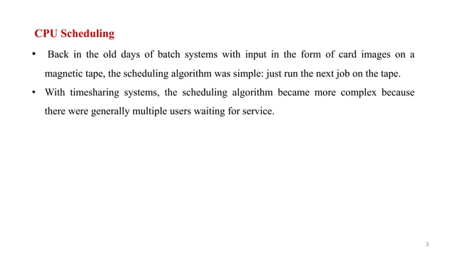 Chapter 5 Cpu Scheduling Ppt