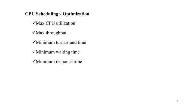 Chapter 5 Cpu Scheduling Ppt