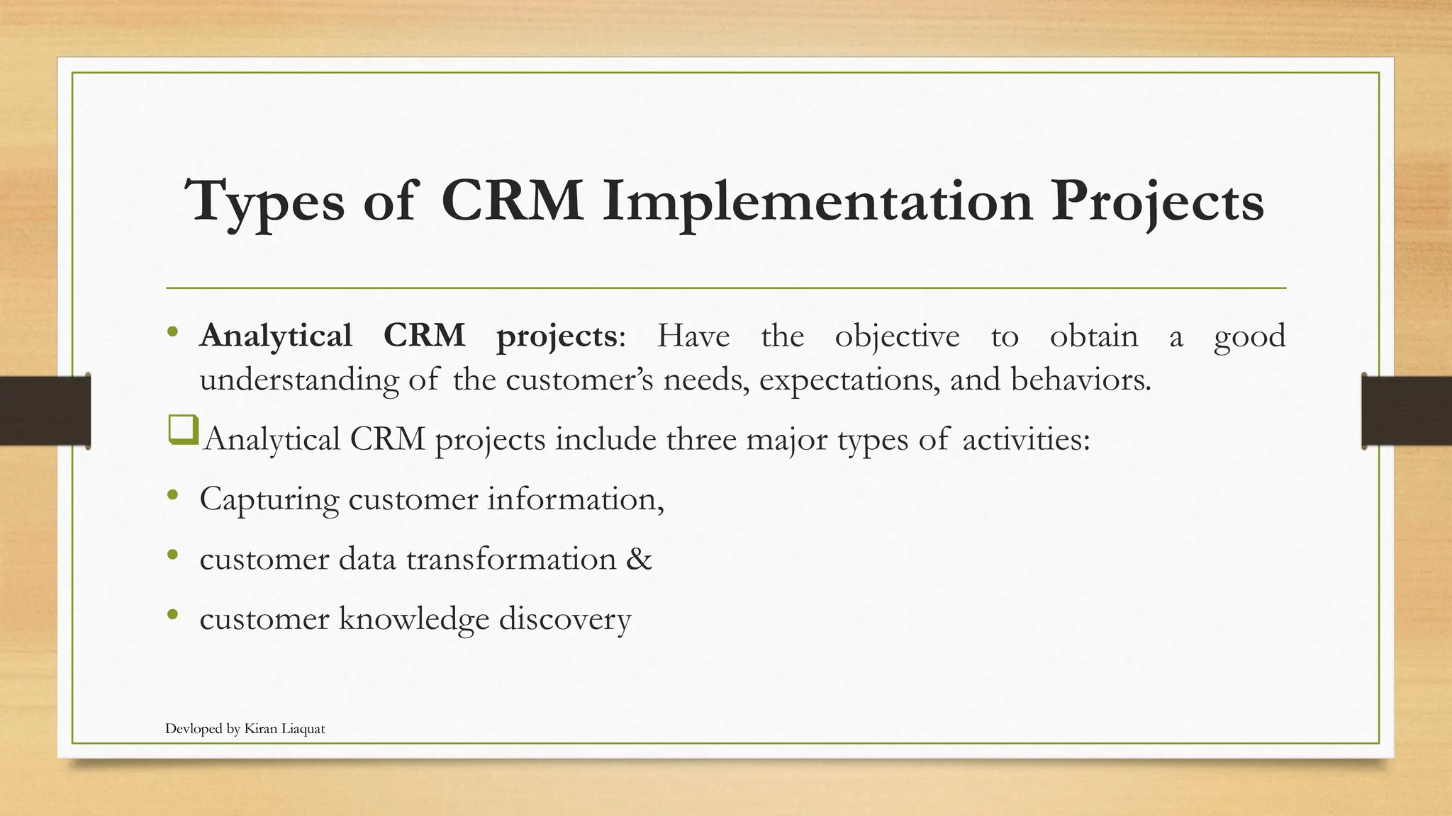 chapter 5 CRM customer Relationship Marketung | PPTX
