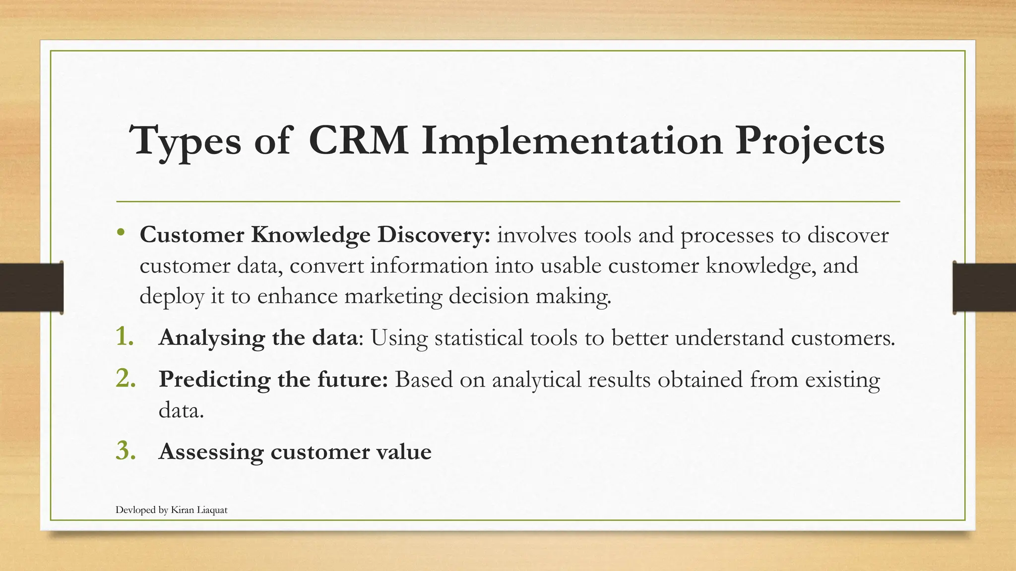 chapter 5 CRM customer Relationship Marketung | PPTX