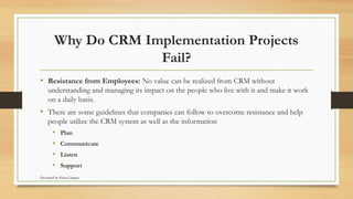 chapter 5 CRM customer Relationship Marketung | PPTX