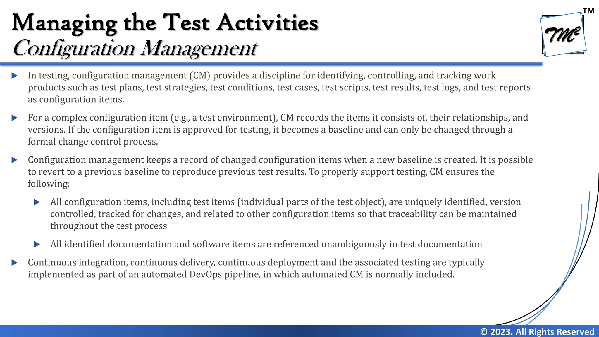 Chapter 5 - Managing Test Activities V4.0 | PDF