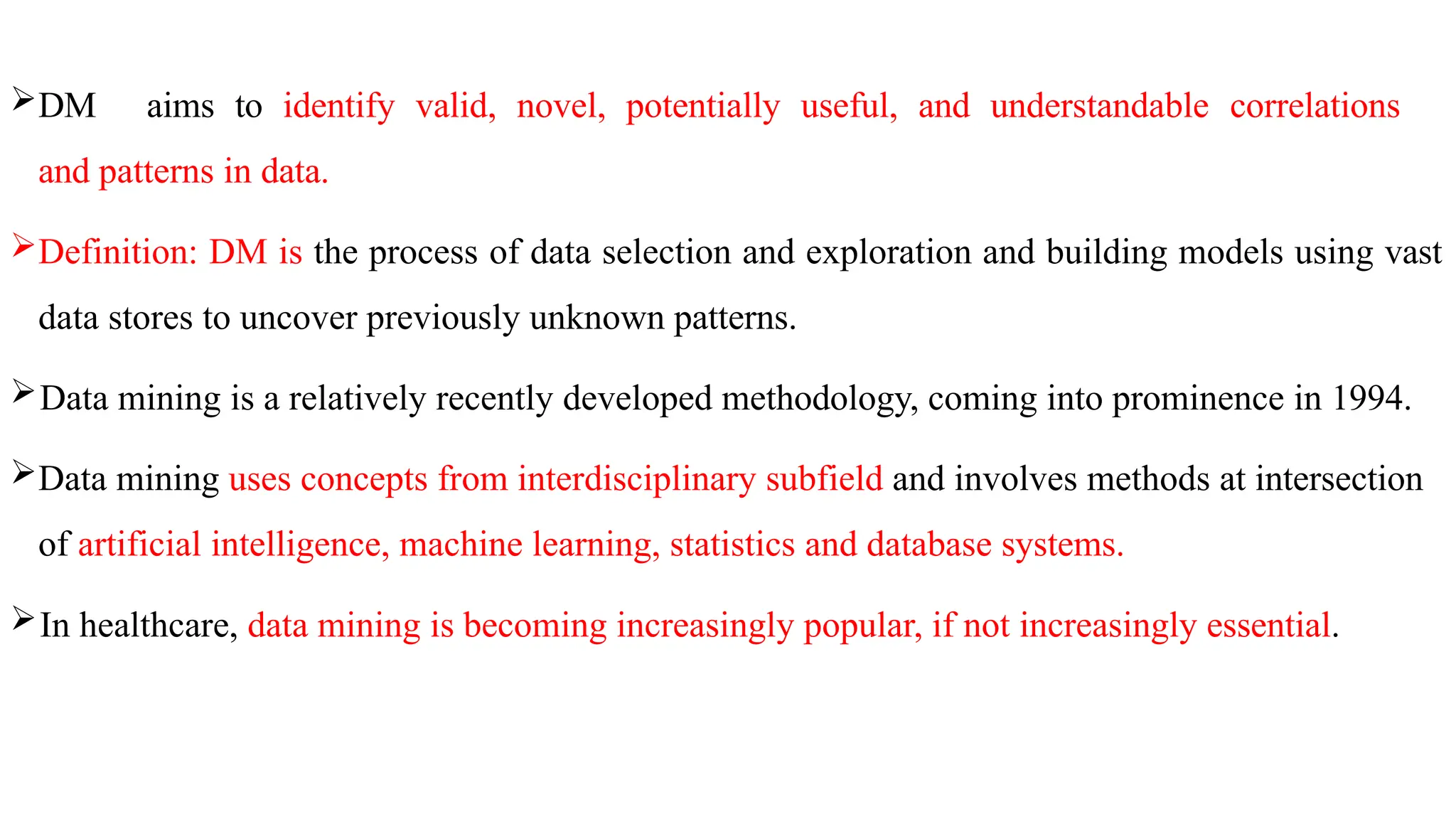 Chapter 5 data mining ppt is a part of data analysis for BSC in HI.pptx