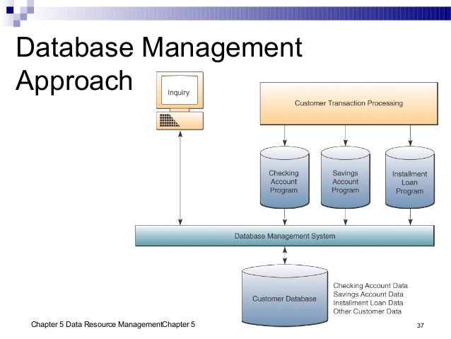 Chapter 5 data resource management