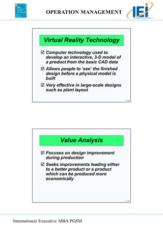 Chapter 5 design_of_goods_and_services | PDF