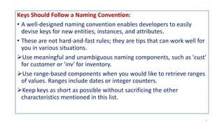 Chapter 5 design of keyvalue databses from nosql for mere mortals | PPT