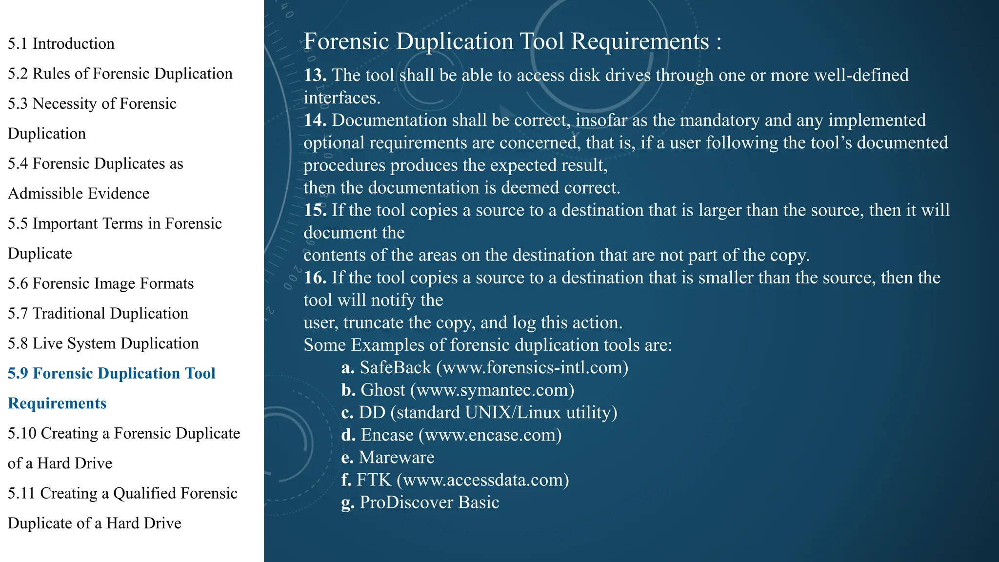 Chapter_5_DF.pptx POWER POINT PRESENATION DIGITAL FORENSICS | PPTX