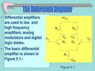 differential amplifier for electronic | PPT