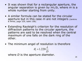 Chapter 5 diffraction | PPTX