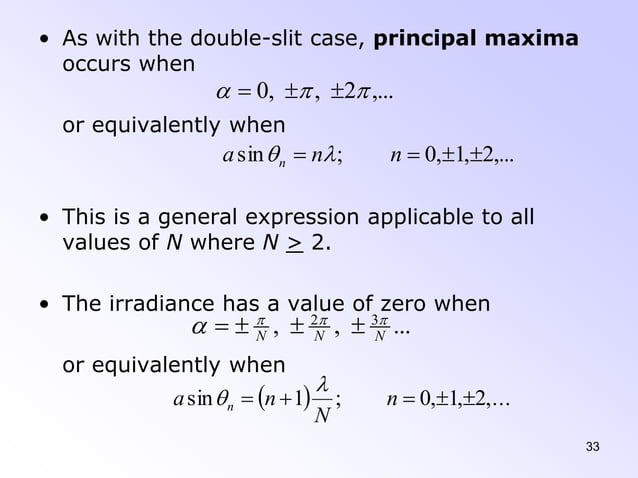 Chapter 5 diffraction | PPTX | Physics | Science